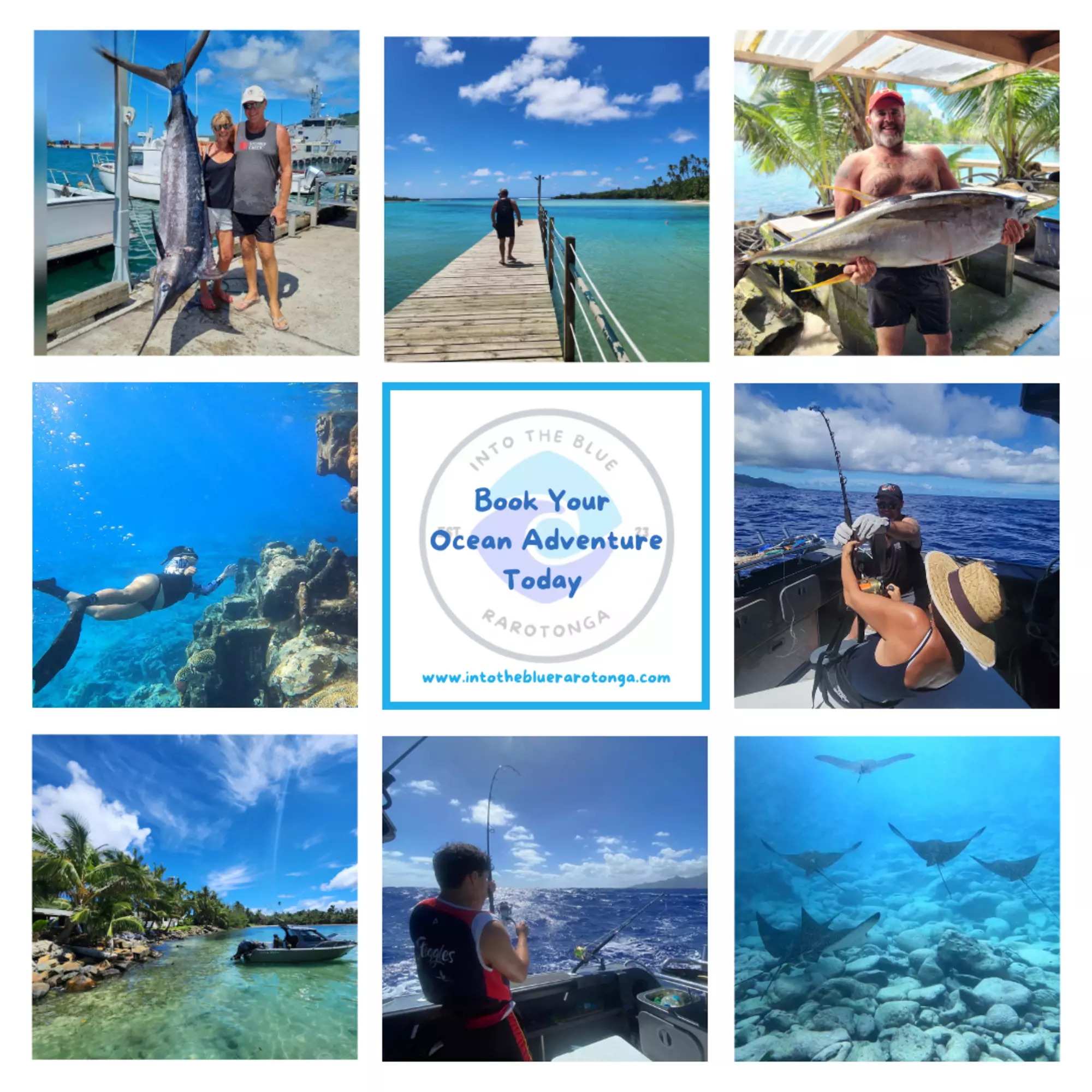 Into The Blue - Rarotonga Charters | Cook Islands