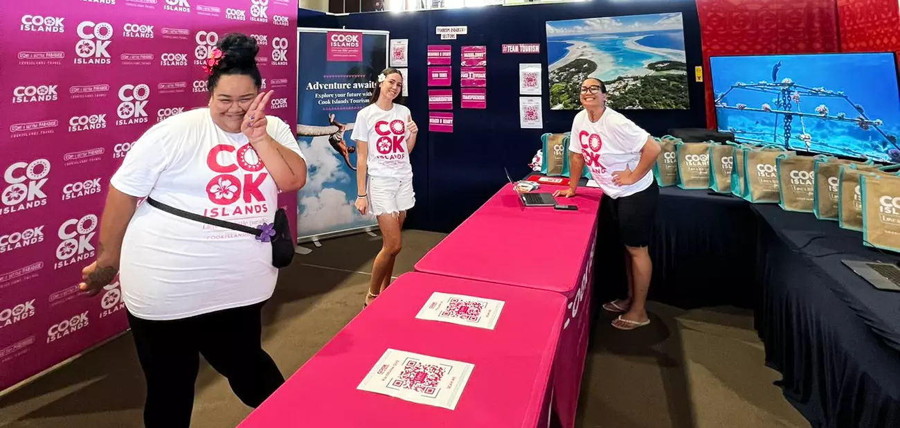 Cook Islands Tourism Makes a Pink Splash at Go!Careers Expo | Cook Islands