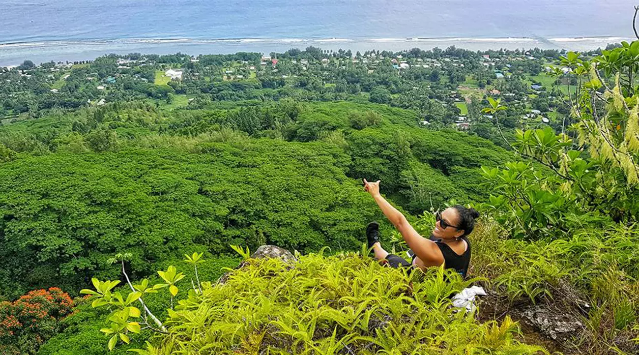 You've made it to the Rockface | Cook Islands